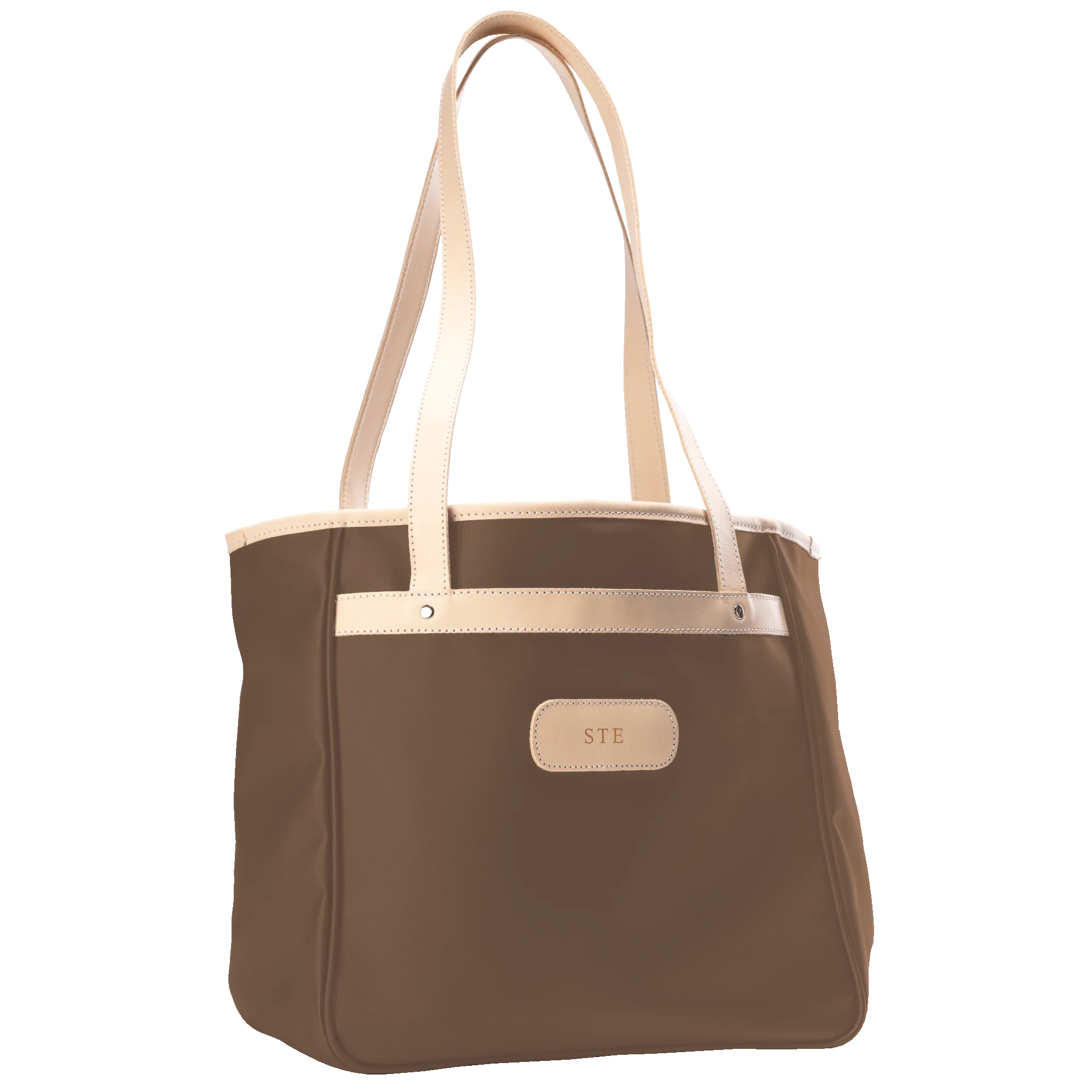 Jon Hart Amelia Bag in Saddle Coated Canvas – Sugar & Spice