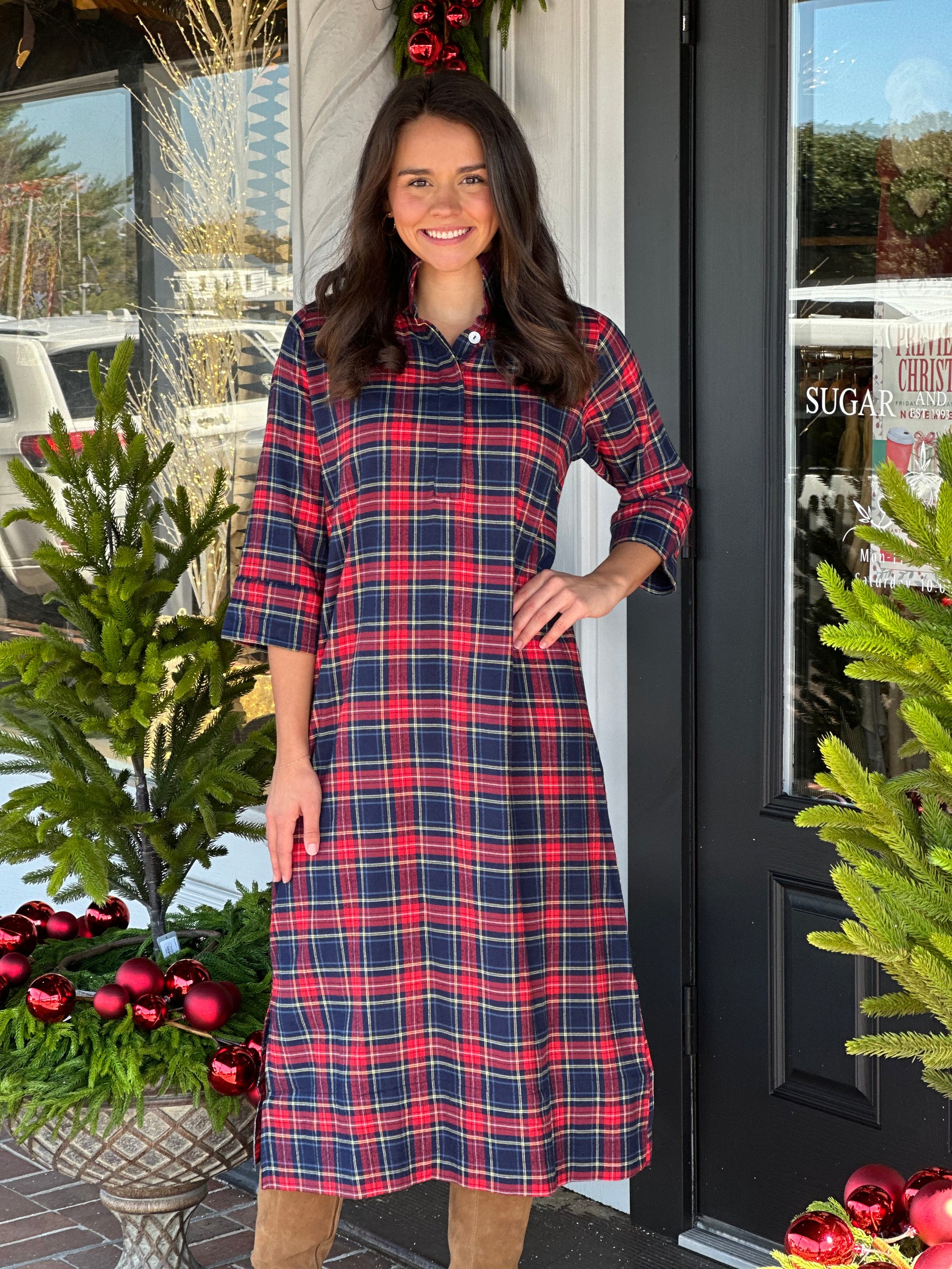 Holly Shae Grace Dress in Plaid – Sugar & Spice