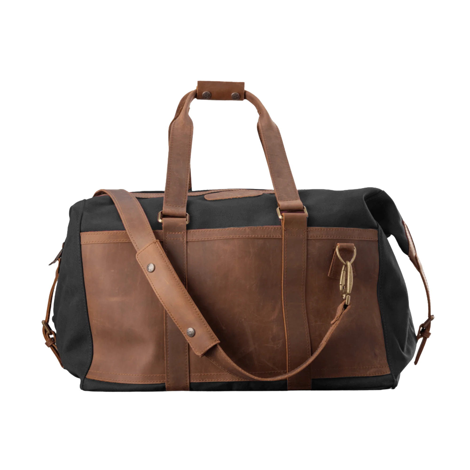 Jon Hart JH Duffel in Black Canvas – Sugar & Spice