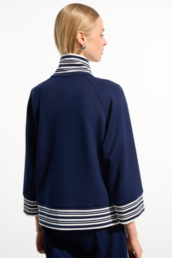 Joseph Ribkoff Casual Hip-length Jacket in Indigo – Sugar & Spice