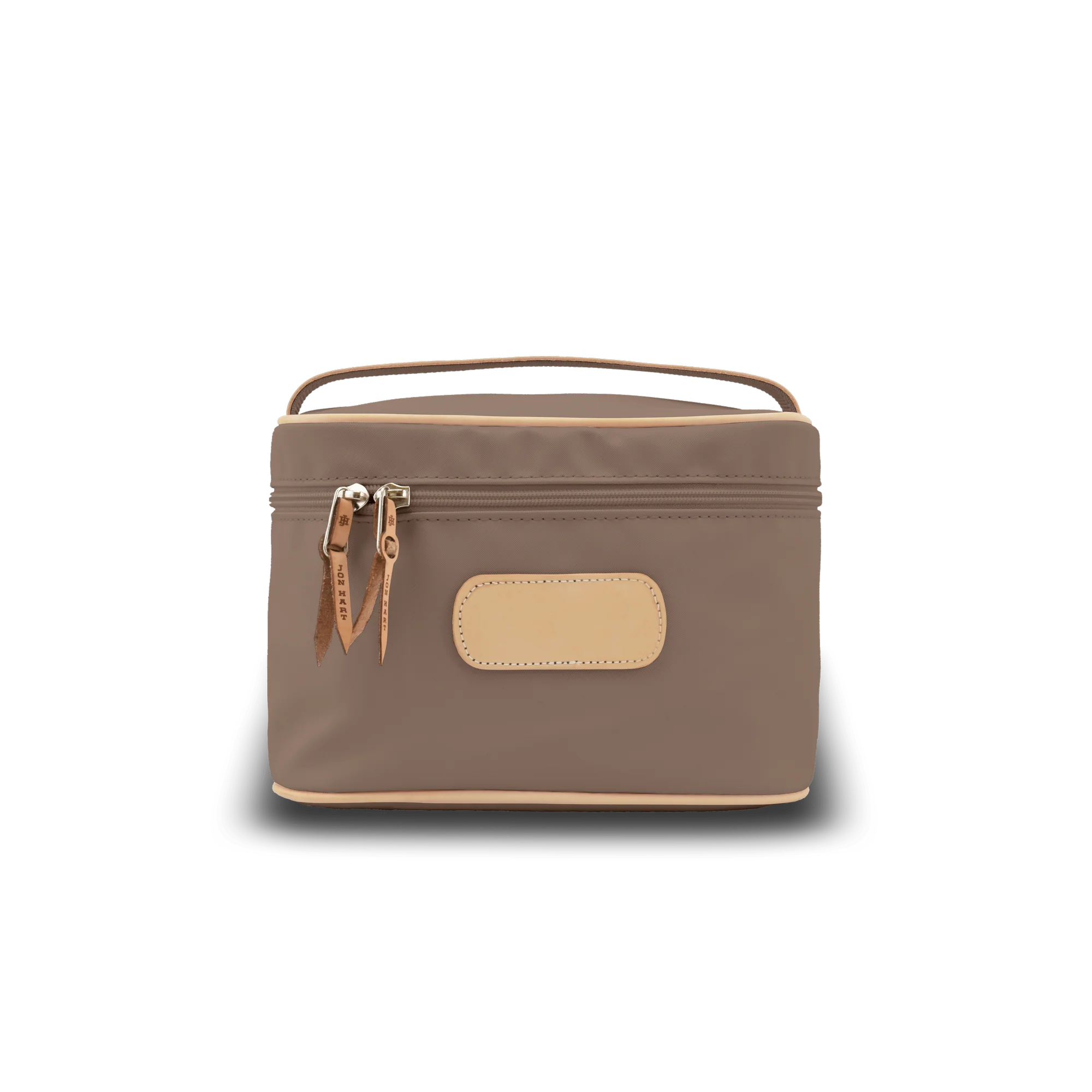 Jon Hart Makeup Case in Saddle Coated Canvas – Sugar & Spice