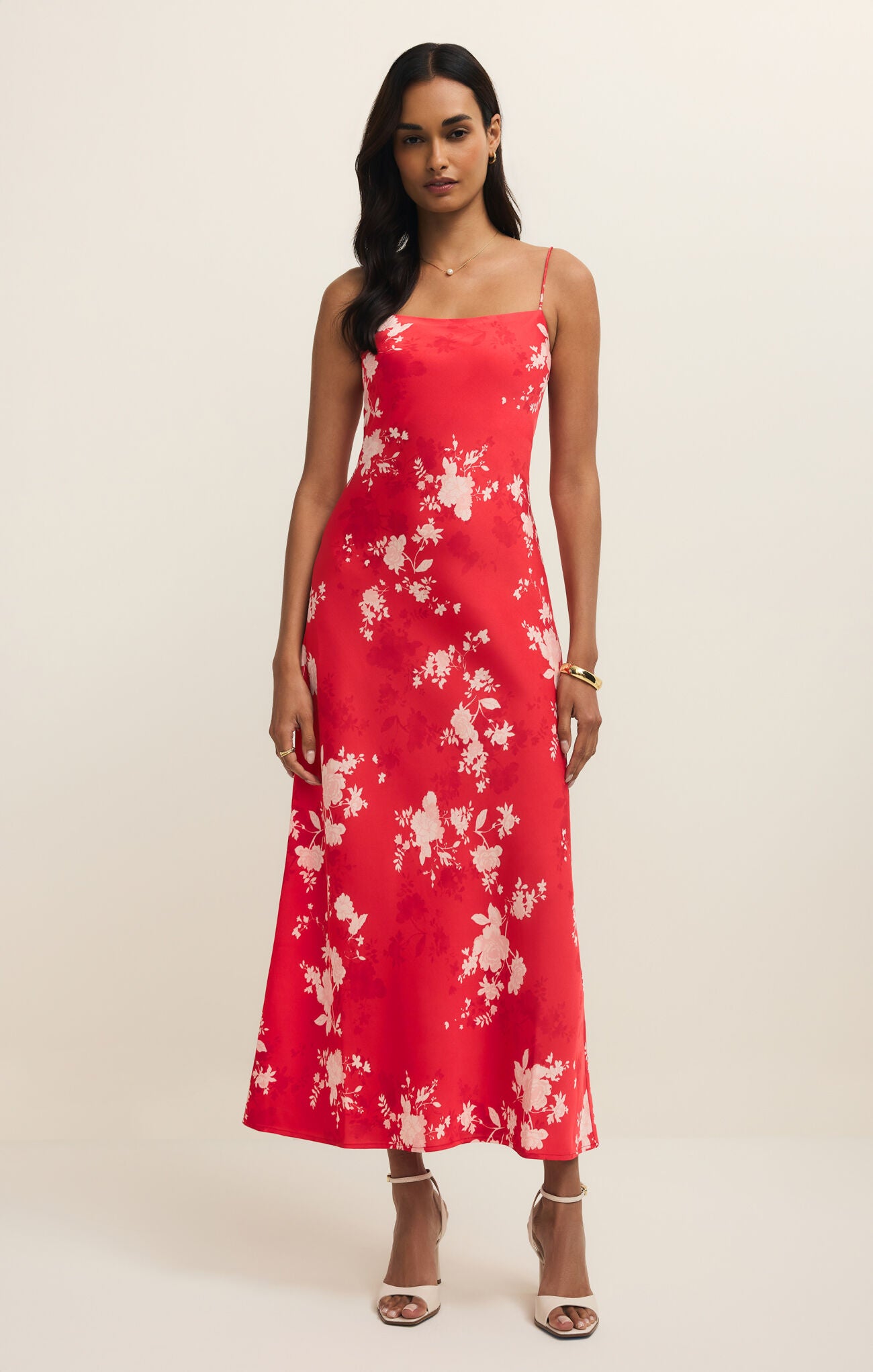Z Supply Alyse Darya Floral Maxi Dress in Kiss Me Red – Sugar & Spice
